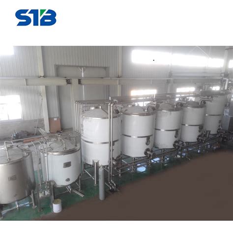Used Uht Milk Aseptic Tank With High Sanitary Aseptic Air And Aseptic Water