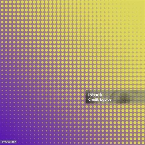 Latar Belakang Halftone Dengan Gradien Ungu Desain Trendi Ilustrasi