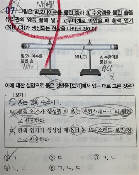 화학1 산과 염기 지식in