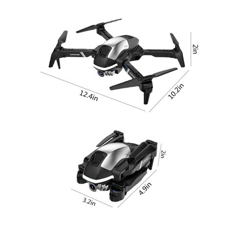 Foldable Drone With 4K UHD Camera For Adults Quadcopter With Brushless Motor Auto Return Home