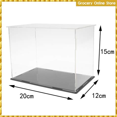 Acrylic Display Case Action Figures Protective Cube Case Shopee