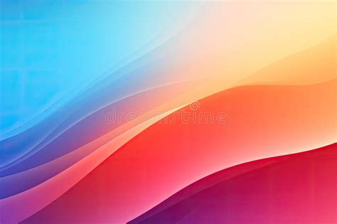 Color Transition And Gradient On Abstract Background Stock Illustration