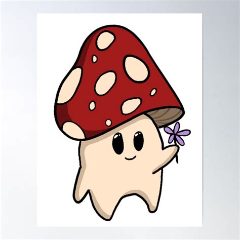 Lil Mush Boi Poster Wall Art Modern Wall Decor For Living Room Bedroom