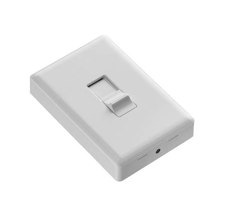 Ecolink ZWAVE Plus Automated Light Switch Automated Plug In Lighting Module White TLS ZWAVE