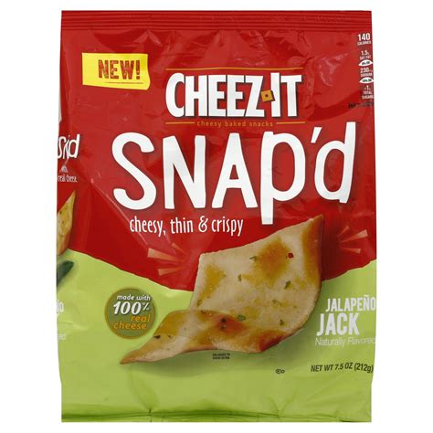 Cheez It Snapd Jalapeno Jack 75 Oz 6 Pack Stockupexpress