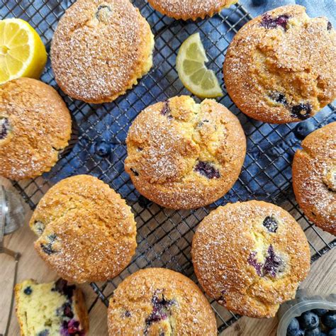 Briose Cu Afine Si Iaurt The Lemon Flavour