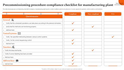Top 10 Manufacturing Checklist Templates With Samples And Examples