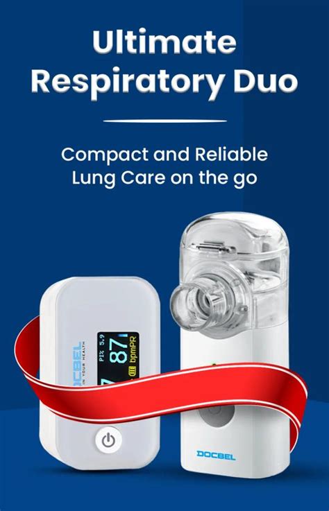 Ageasy Duocare Bundle Kit Pulse Oximeter Mesh Nebulizer