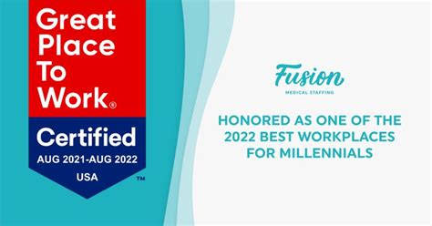 Fusion Medical Staffing On Linkedin Fusionmedstaff Bestworkplaces