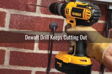 Dewalt Drill Chuck Problems Ready To DIY