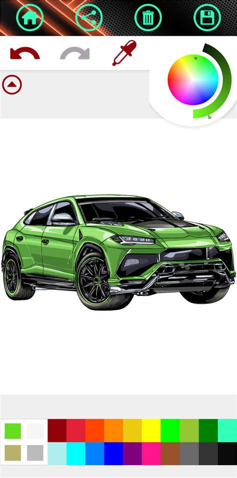 Android Için Car Coloring Book Car Paint İndir