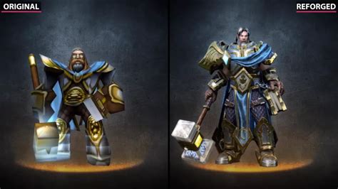 Warcraft 3 And Reforged Graphic Comparison Units Heros Warcraft 3