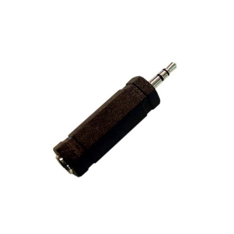 Adapter Jack Mm Male To Jack Mm Female Stereo Audiophonics