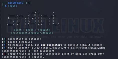 Error Trying To Connect Connection Reset By Peer Os Error 104