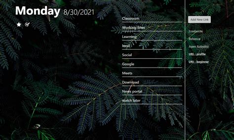 GitHub RIR360 Clean New Tab Custom New Tab Extension Designed For Chromium Browser You May