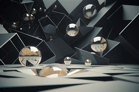 Premium Photo Geometric Shapes Merging Seamlessly In A Symphony 00325 03