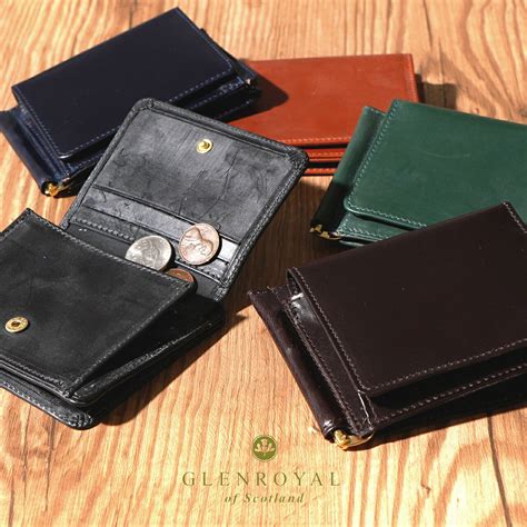 【楽天市場】グレンロイヤル Glenroyal マネークリップ Money Clip With Pocket 小銭入れ付き 財布 レディース