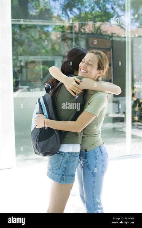 Two People Hugging
