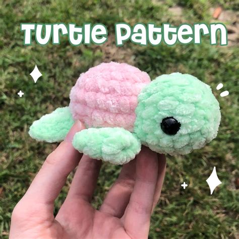 Turtle Plush Pattern Etsy Turtle Plush Pattern Etsy
