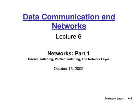 ppt data communication and networks powerpoint presentation free
