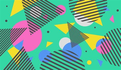 Premium Vector Abstract Geometric Background Vector Template