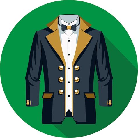 Premium Vector Formal Suit Icon