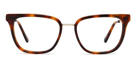 Nicka Square Tortoiseshell Glasses For Men Women Lensmart
