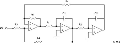 Filter Khn Inverting Input Second Order Bandpass Non Inverting · Circuitsarchive