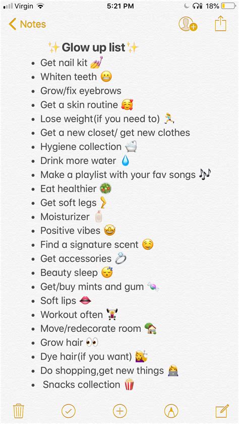 Glow Up Checklist Beauty Routine Checklist Glow Up Glow Up Tips