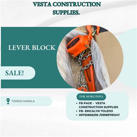 Lever Block On Carousell