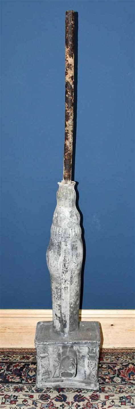 Lot 2697 A Late 18th Century Lead Drain Pipe Hopper