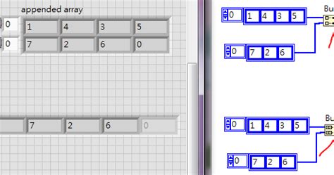 LabView Array 陣列 Build Array Concatenate Inputs 陣列串接模式 真相傑森