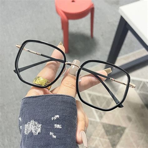 Finished Oversized Glasses Frame For Womenandmen Vicedeal