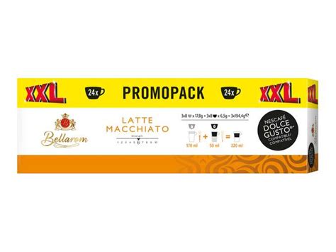 Bellarom Xxl Coffee Pods Lungo Or Espresso 48 Pods Cappuccino Or