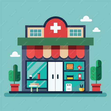 Premium Vector Pharmacy Vector Illustration