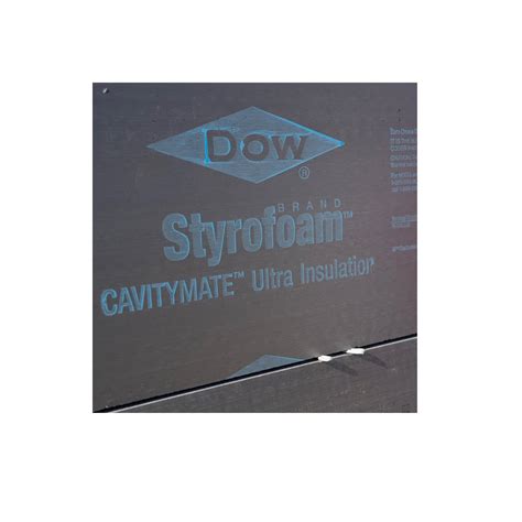Dow Styrofoam Brand Cavitymate Ultra 2 In X 16 Ft X 8 Ft Gcnyc