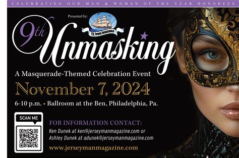 9th Annual Unmasking JerseyMan Magazine