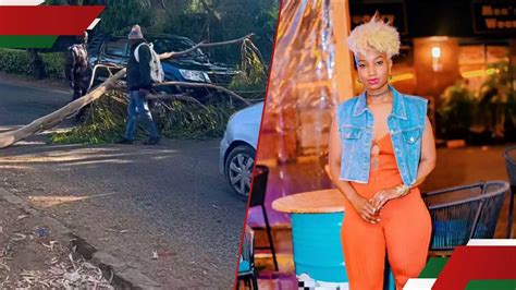 Talia Oyando Shares Near Death Experience After Tree Nearly Strikes Her