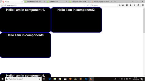Css How To Properly Use Media Query To Achieve This Result Stack