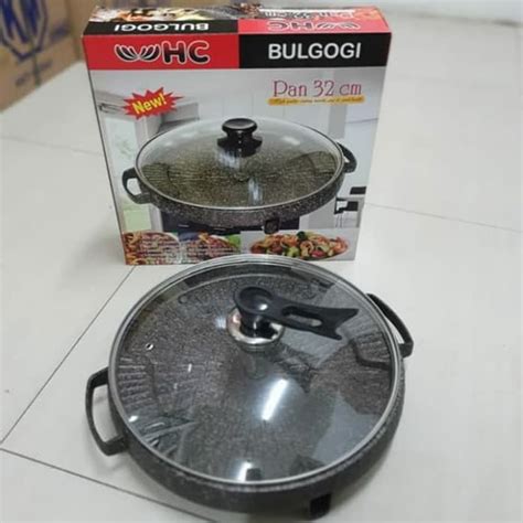 Jual Korean Bulgogi BBQ Grill Pan Panci Panggangan Griller Korea Kota Depok Holiwoli Shop