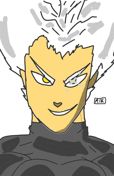 Garou Drawing One Punch Amino