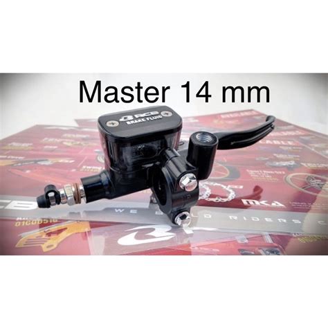 Jual Master Brake Pump RCB E3 RCB E2 Oval 14 Mm Dan Kotak 12 7 Mm 14