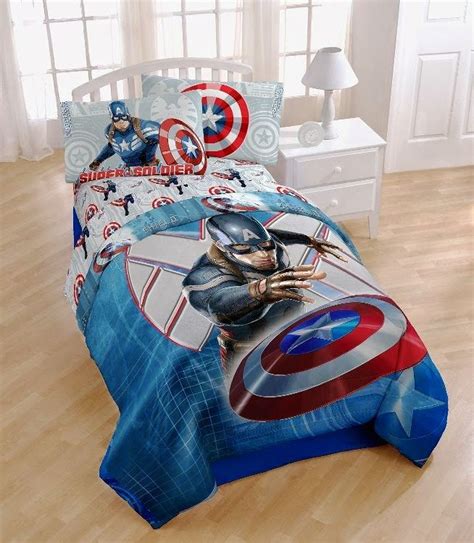 Bedroom Decor Ideas And Designs Captain America Themed Bedroom Decor