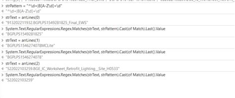 Regex Or Better Logic Need To Get Particular Data From String Studio