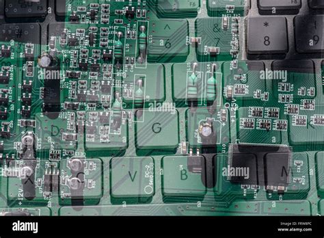 Keyboard And Circuit Board Hi Res Stock Photography And Images Alamy
