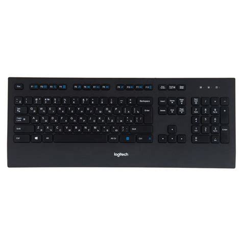 Мембранная клавиатура Logitech Comfort K280E, стандартная купить по ...
