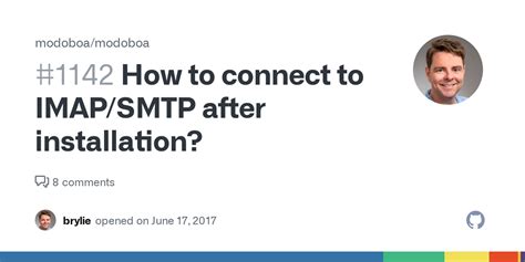How To Connect To IMAP SMTP After Installation Issue 1142 Modoboa