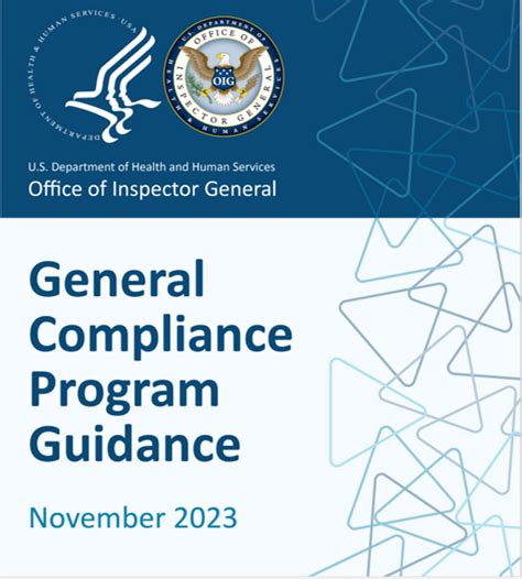 Overview Of The OIG General Compliance Program Guidance 2023 MedCompli