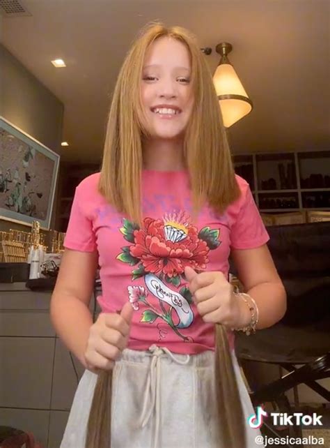 Jessica Albas Daughter Haven 11 Looks All Grown Up With New Haircut