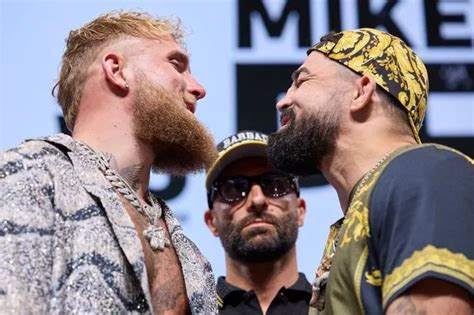 Jake Paul Weighs In Heavier Than Mike Perry After Stripping Naked On Scales Mirror Online